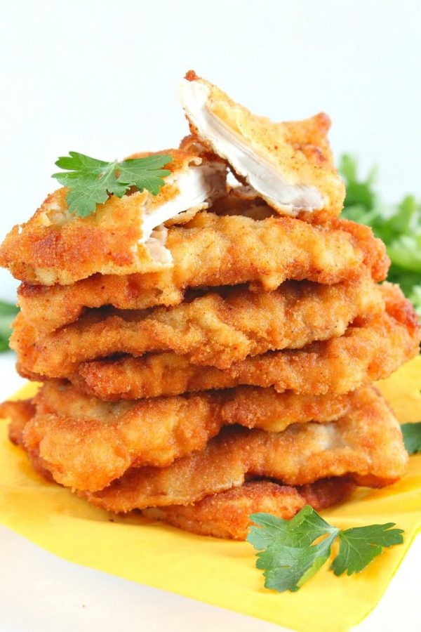 Reteta Snitele De Pui Cu Lamaie, Crocante Si Apetisante