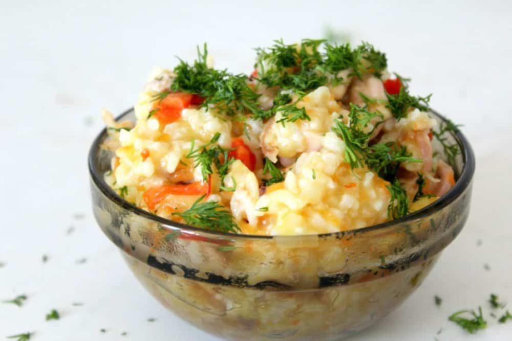 Pilaf De Pui La Cuptor Gatit La Foc Mic In Oala De Tuci