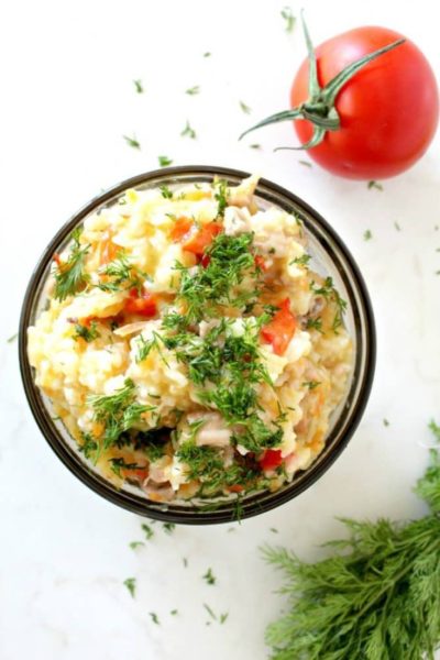 Pilaf De Pui La Cuptor Gatit La Foc Mic In Oala De Tuci